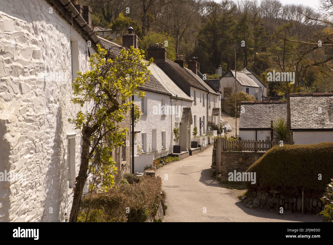 Helford village, Cornwall, UK Stock Photo - Alamy