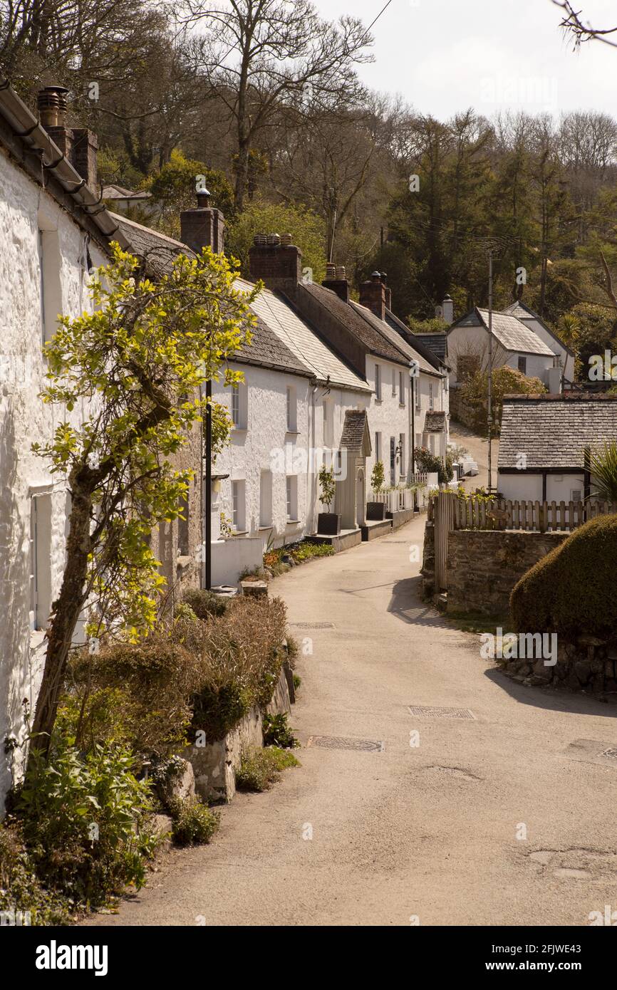 Helford village, Cornwall, UK Stock Photo - Alamy