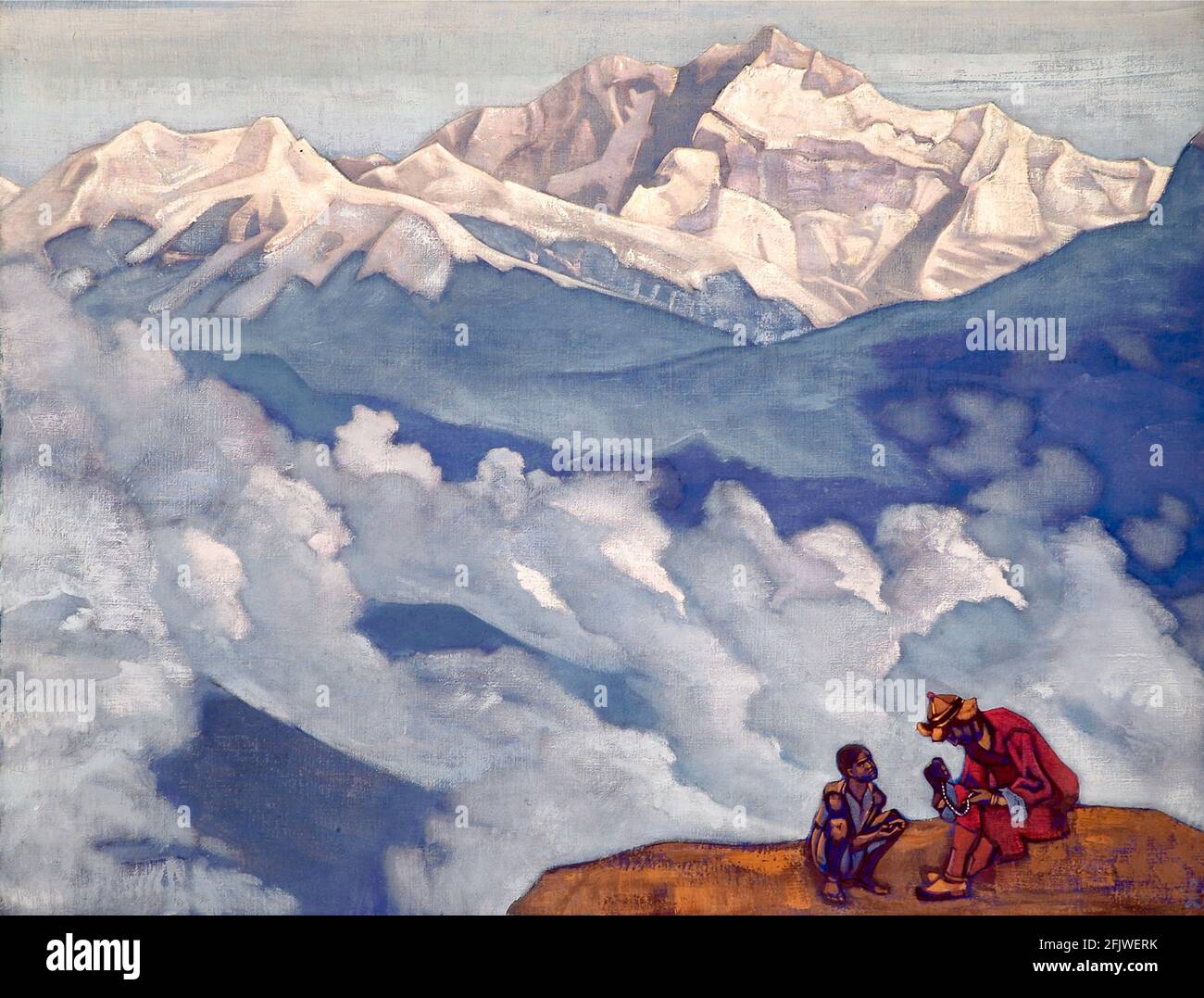 Nicholas Roerich artwork entitled Pearl of Searching Stock Photo - Alamy