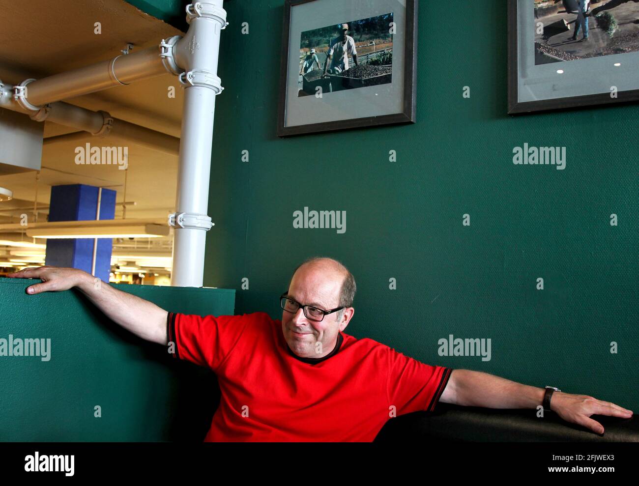 Journalist and author Jan Scherman, Sweden Stock Photo - Alamy