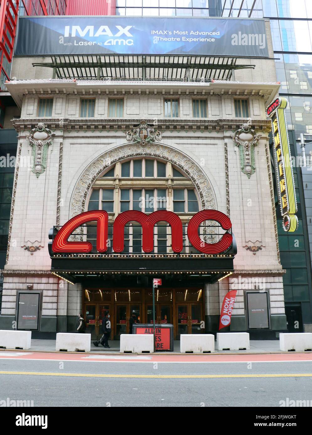 New York - NY - 20210324-AMC Entertainment Sock Drops as Movie Theaters ...
