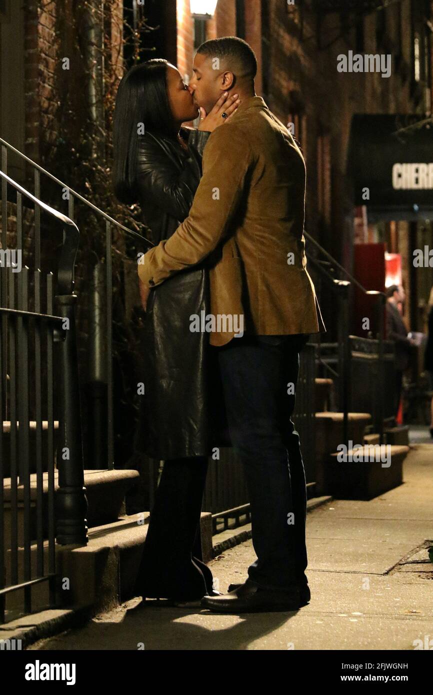 New York - NY - 20210328 Michael B. Jordan and Chante Adams are ...