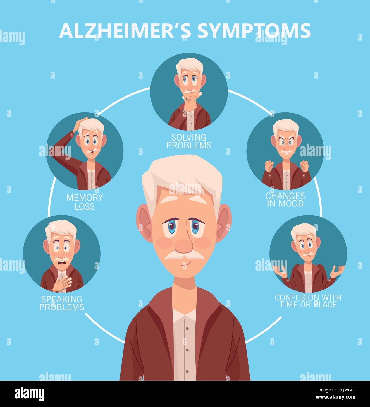 six old men Stock Vector Image & Art - Alamy