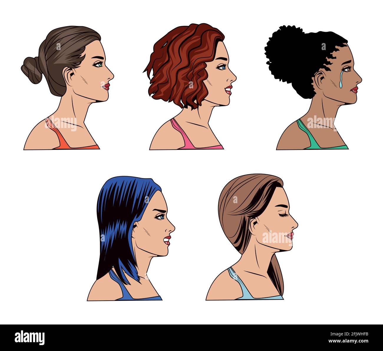 Female leaders Stock Vector Images - Alamy