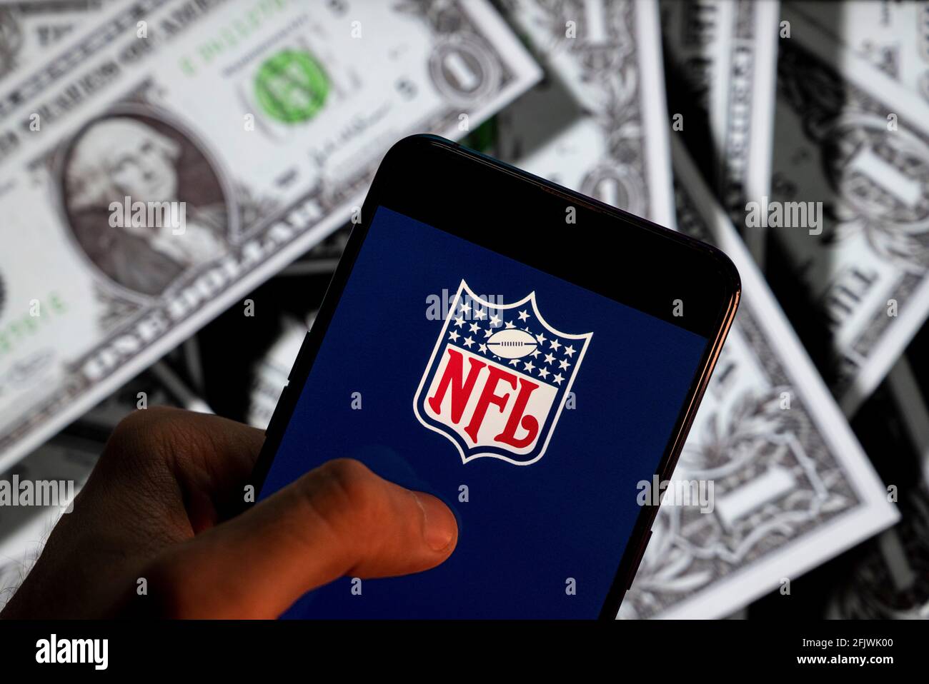 American football league hi-res stock photography and images - Alamy