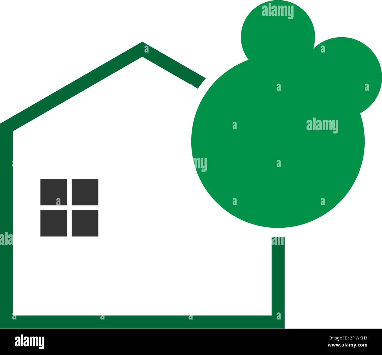 House icon logo simple design template vector illustration Stock Vector ...