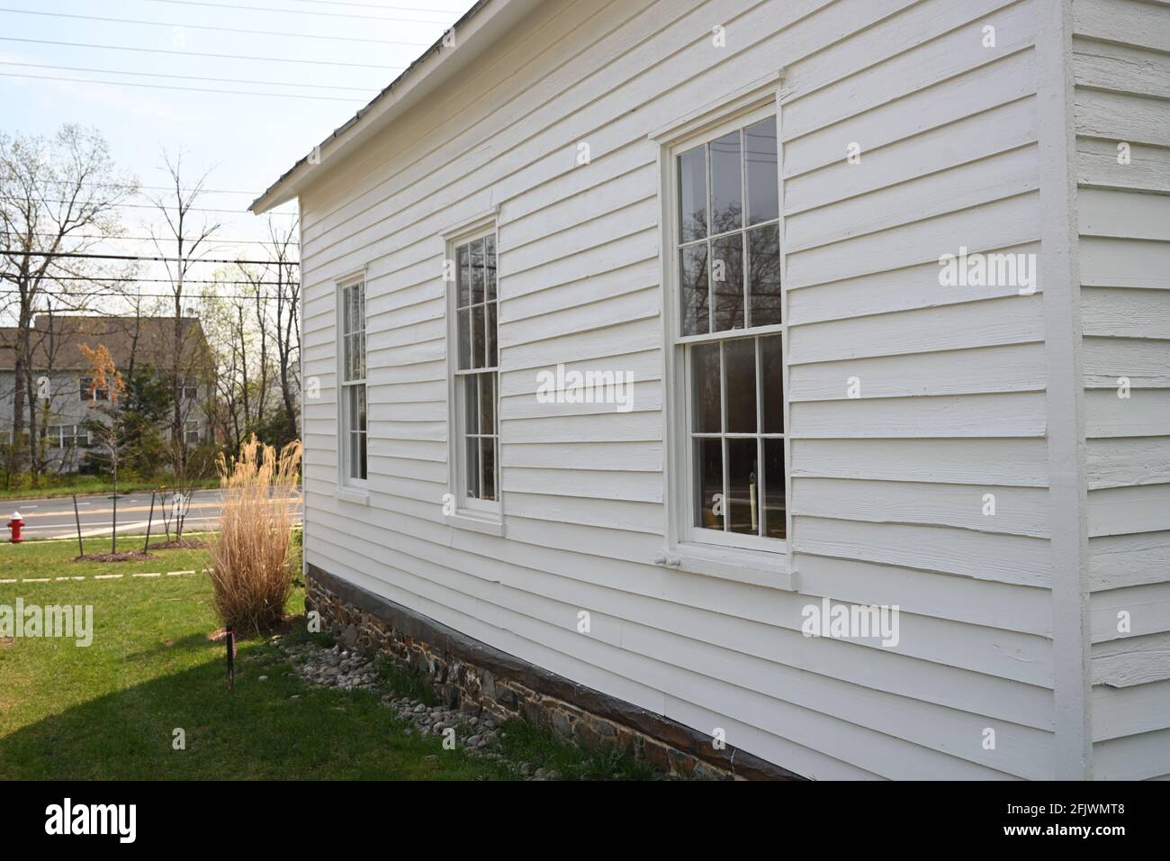 right side Ashburn Colored school closed 1958 Stock Photo - Alamy