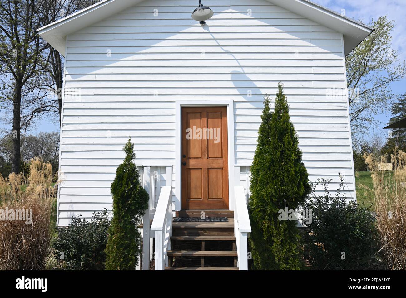 right side Ashburn Colored school closed 1958 Stock Photo - Alamy