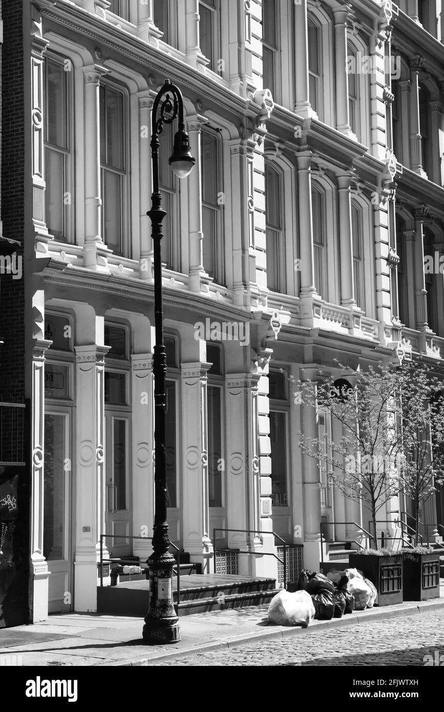 Old historic buildings in Manhattan, New York City, USA Stock Photo - Alamy