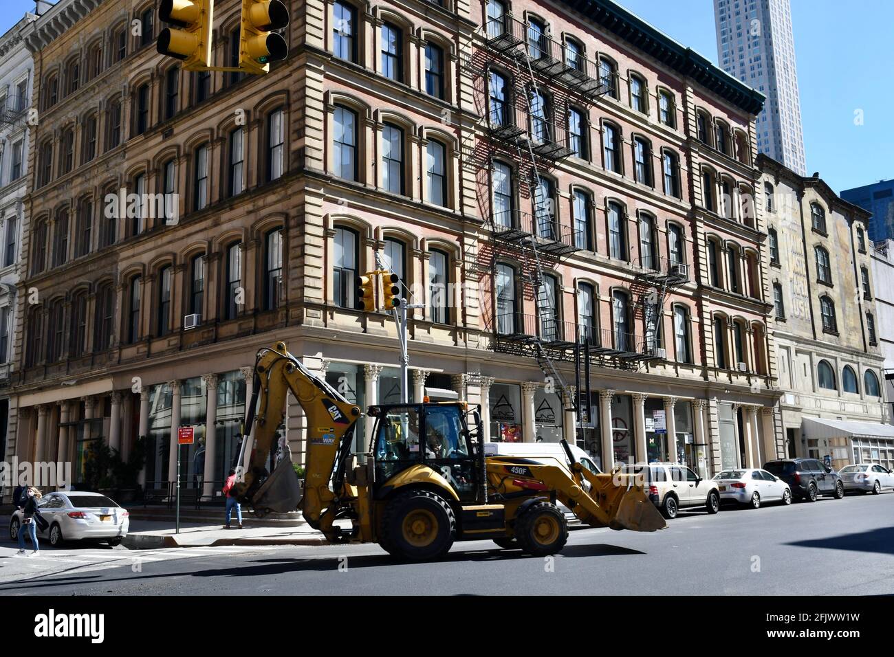 Old historic buildings in Manhattan, New York City, USA Stock Photo - Alamy