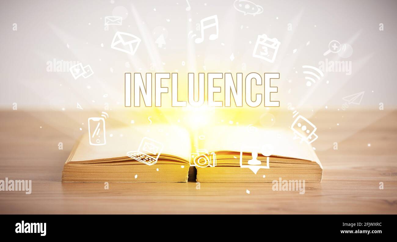 open book with business inscription Stock Photo - Alamy