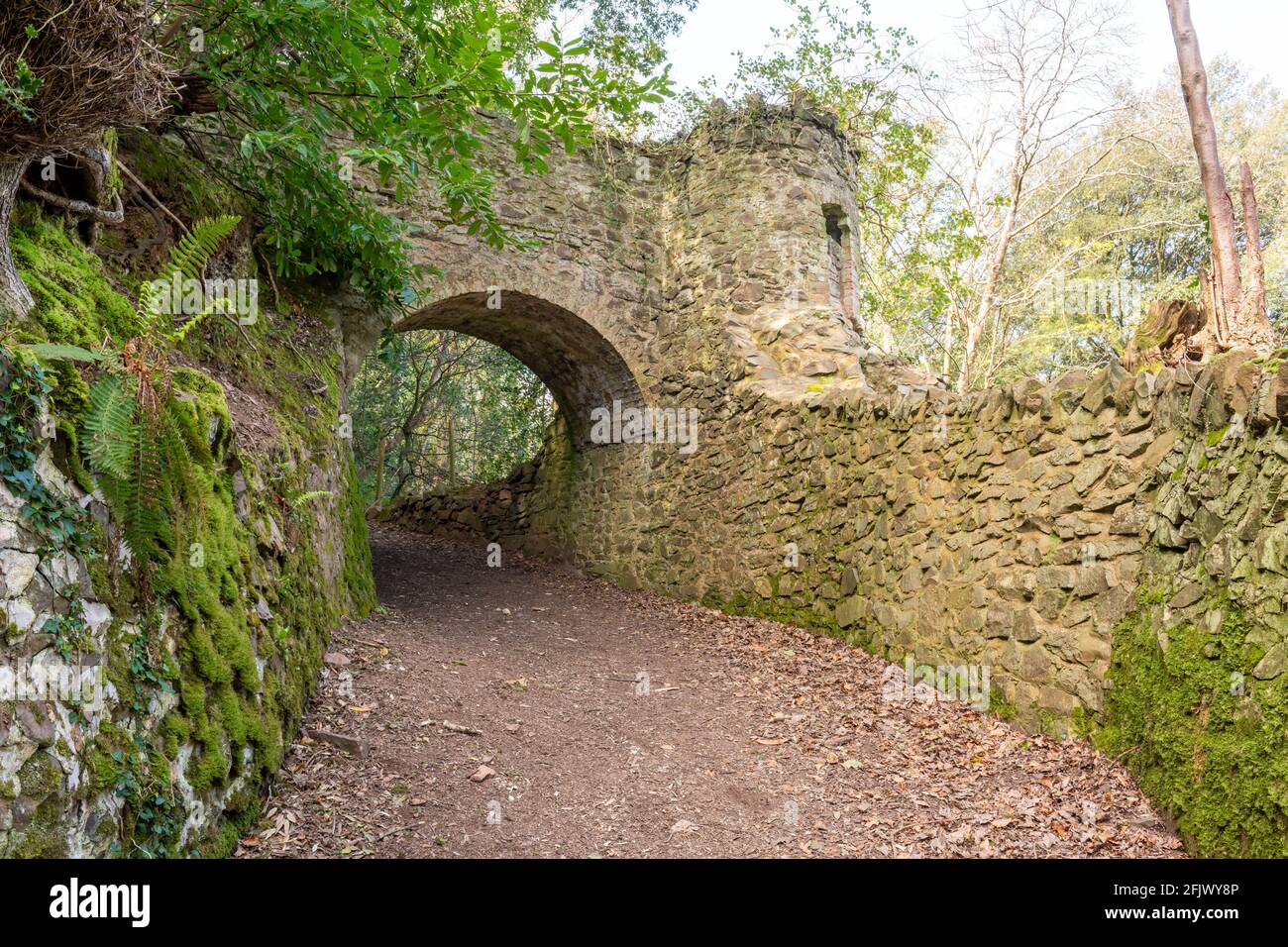 Culbone church exmoor national park porlock hi-res stock photography ...