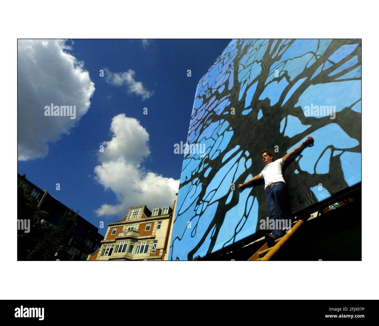 Contemporary British artist Adam Ball presents The Tree one of the ...