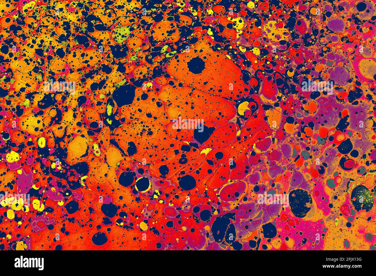 Illustration of an abstract background with colorful vibrant patterns ...