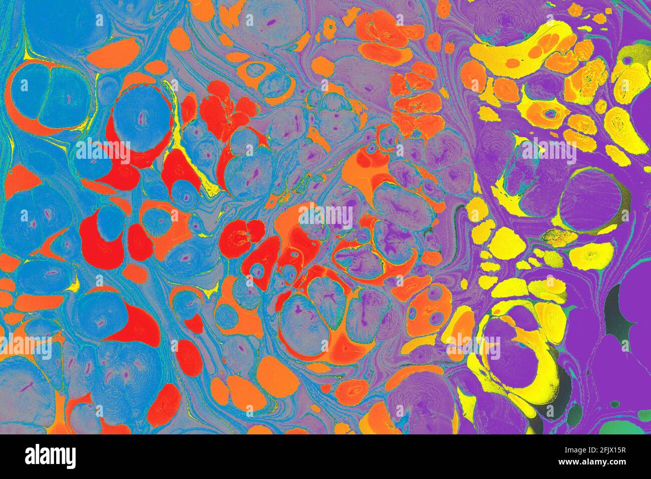 Illustration of an abstract background with colorful neon patterns ...