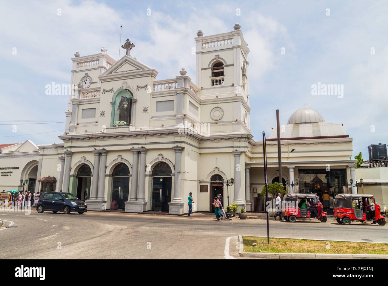 COLOMBO, SRI LANKA - JULY 26, 2016: View of St Anthony's church in ...