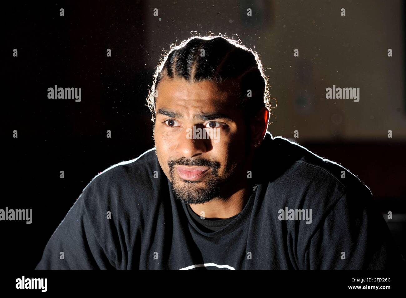 BOXER DAVID HAYE 20/4/2009 PICTURE DAVID ASHDOWN Stock Photo - Alamy