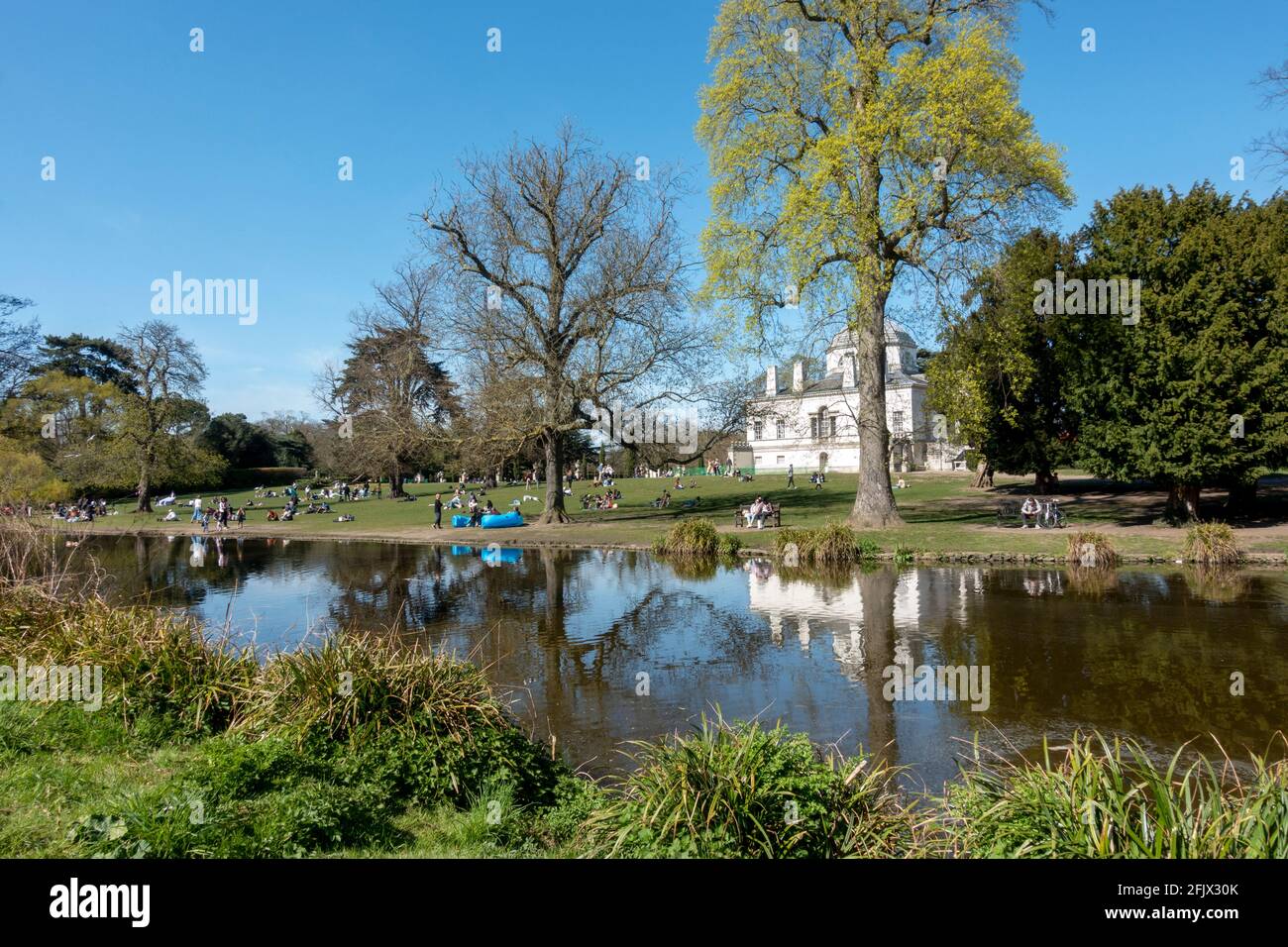 Chiswick House in Chiswick Park, London, UK Stock Photo - Alamy