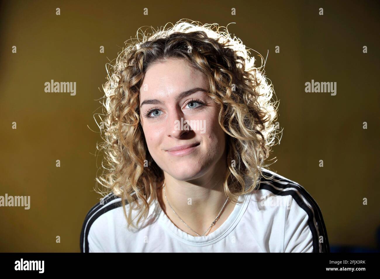 AMY WILLIAMS who competes in the Bob Skeleton. 31/12/2008. PICTURE ...
