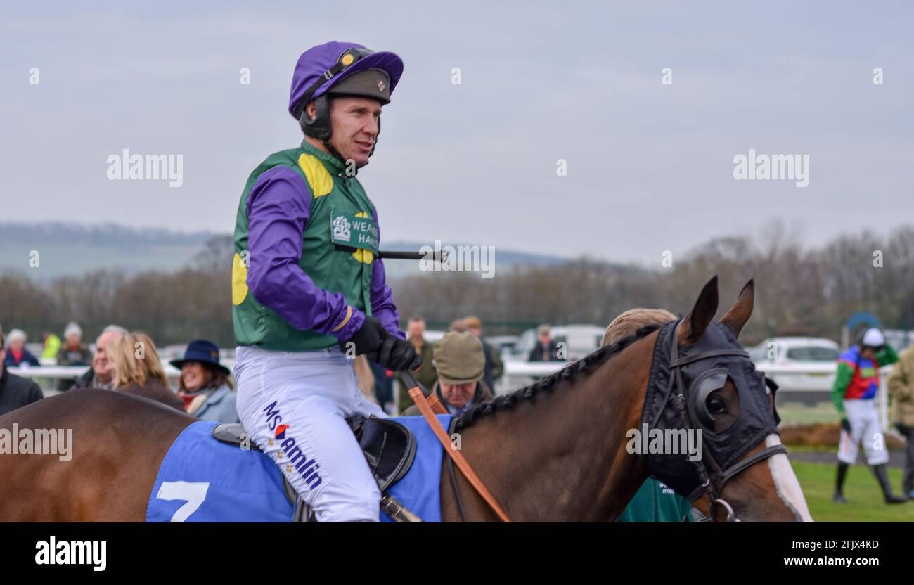 A day at the Races, Ludlow Racecourse in Shropshire Stock Photo - Alamy