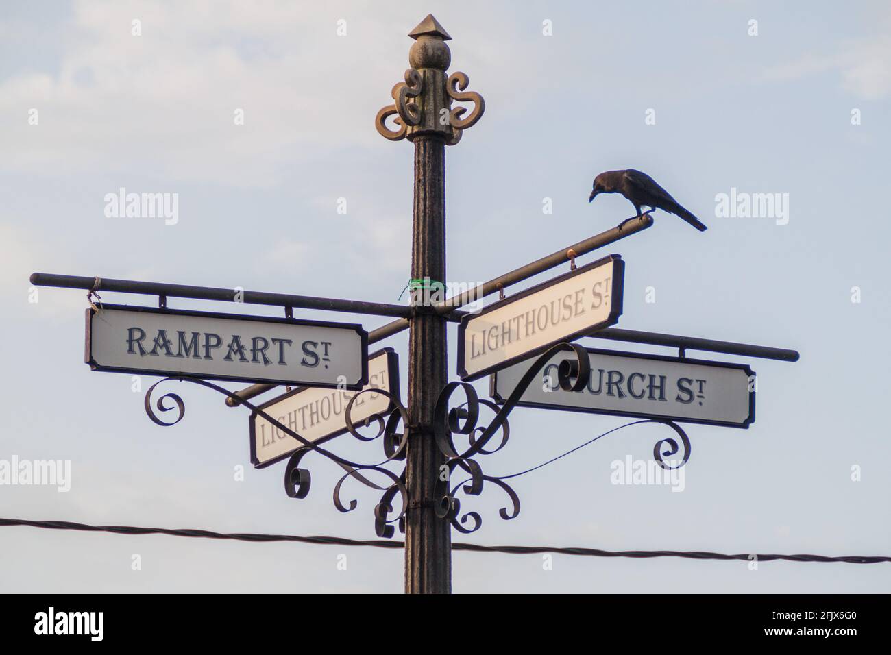 Street names hi-res stock photography and images - Alamy