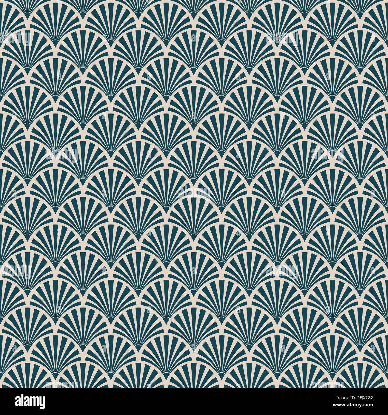 Seamless Art Deco sunburst pattern Stock Vector Image & Art - Alamy