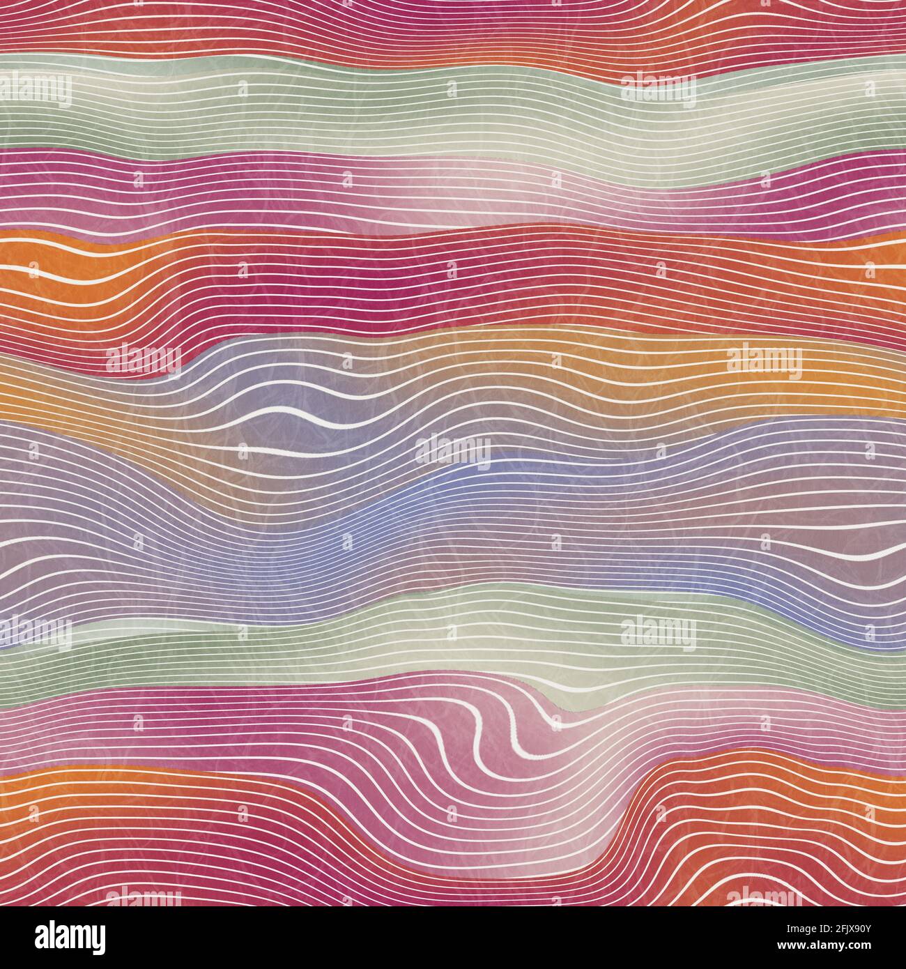 Seamless natural landscape hill pattern for print Stock Photo - Alamy