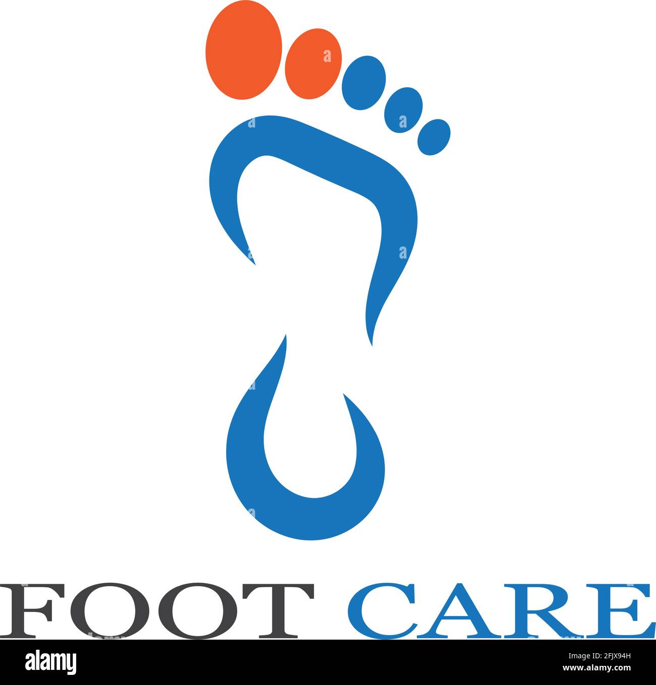 foot Logo Template vector icon illustration design Stock Vector Image ...