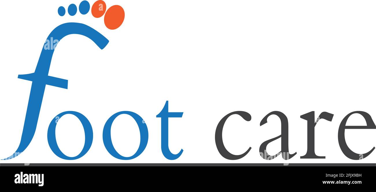 foot Logo Template vector icon illustration design Stock Vector Image ...