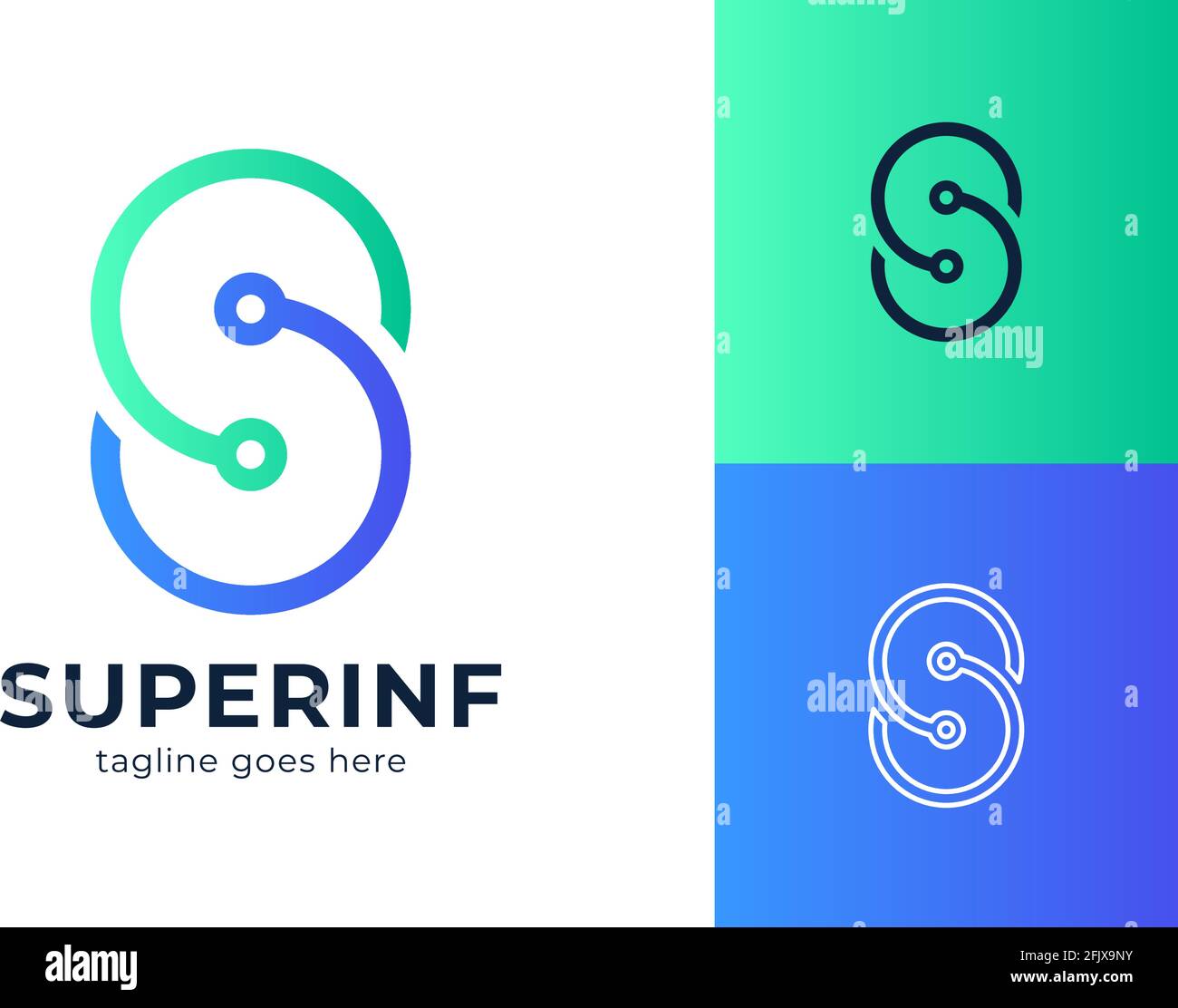 Infinity Letter S Logo. Infinity Technology Network Abstract Logo ...