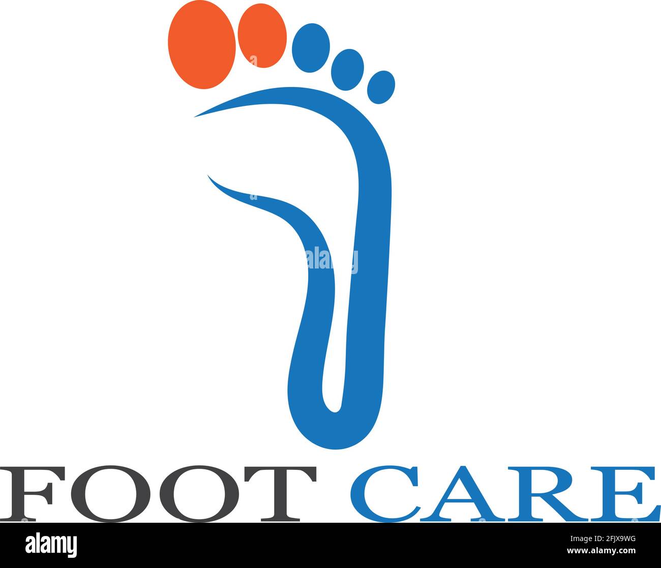 foot Logo Template vector icon illustration design Stock Vector Image ...