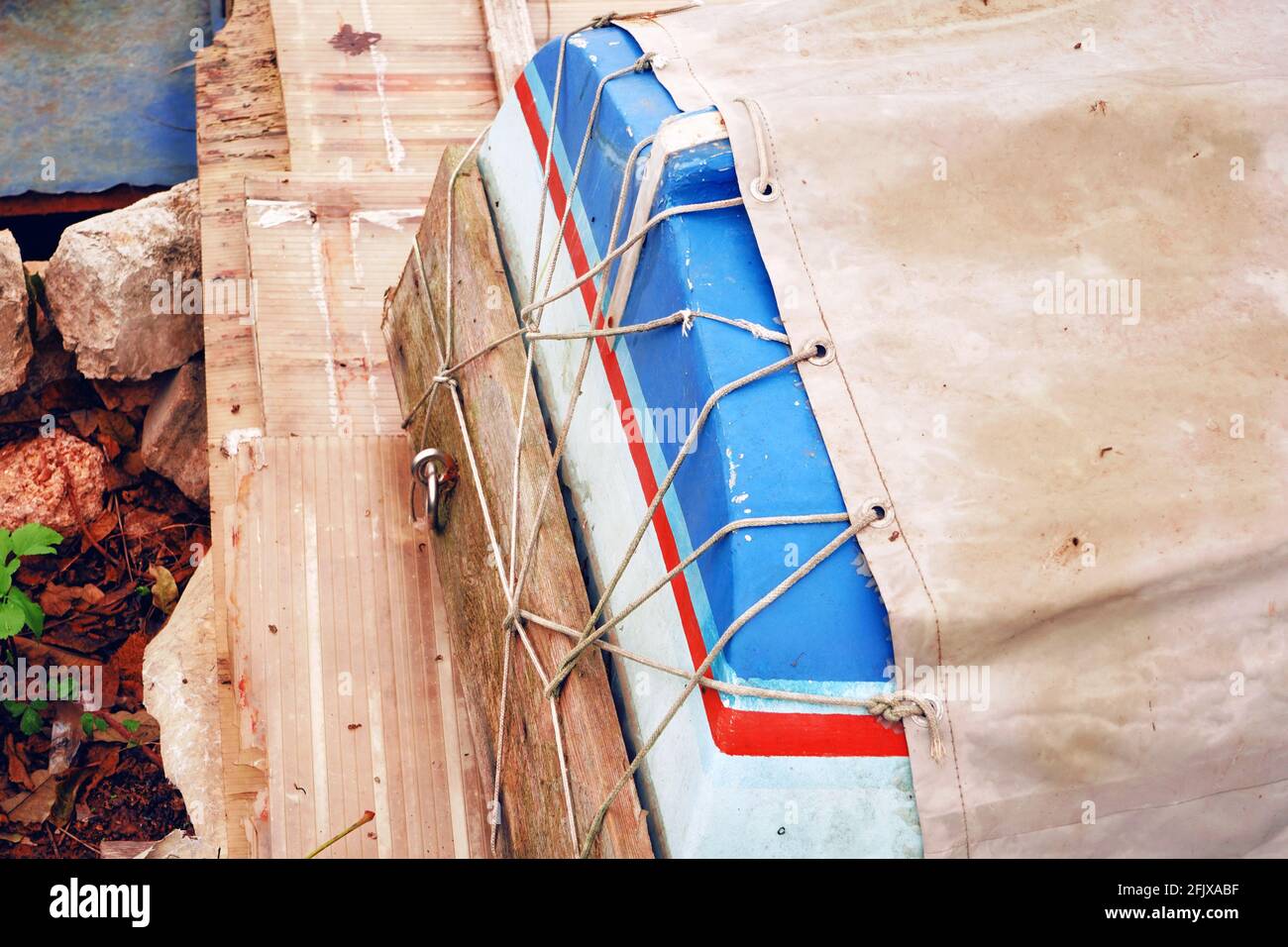 Covered boat hi-res stock photography and images - Alamy