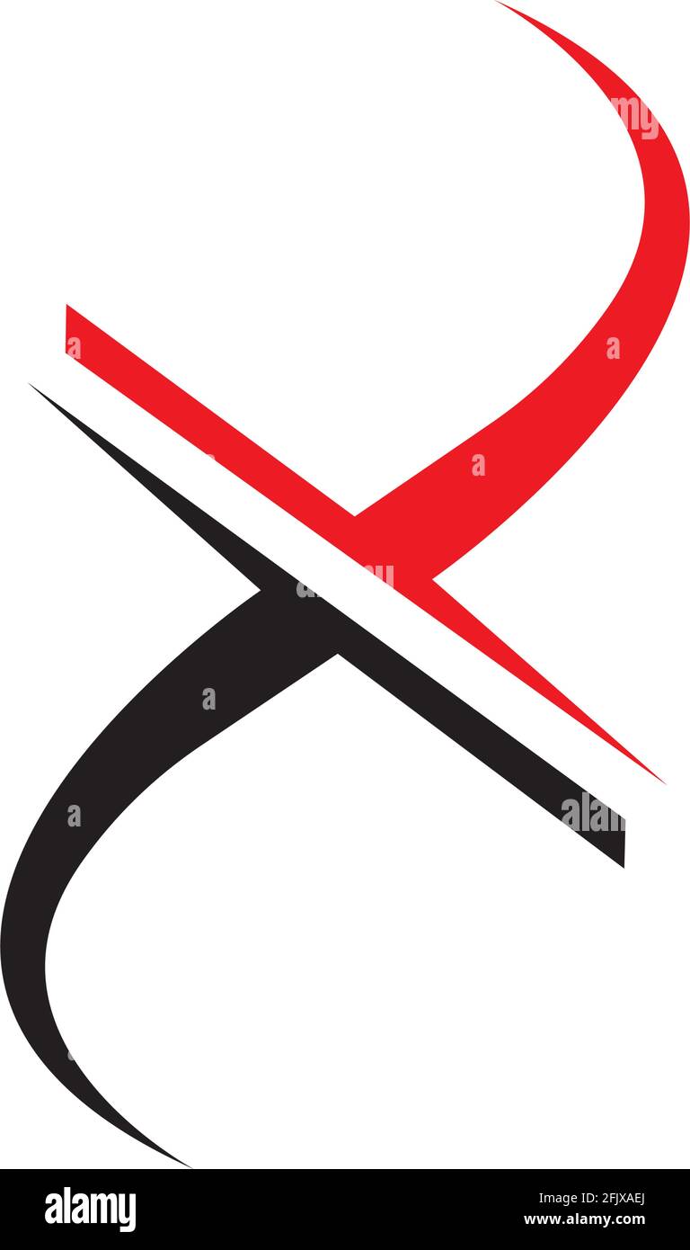 X Letter Logo Template vector icon illustration design Stock Vector ...