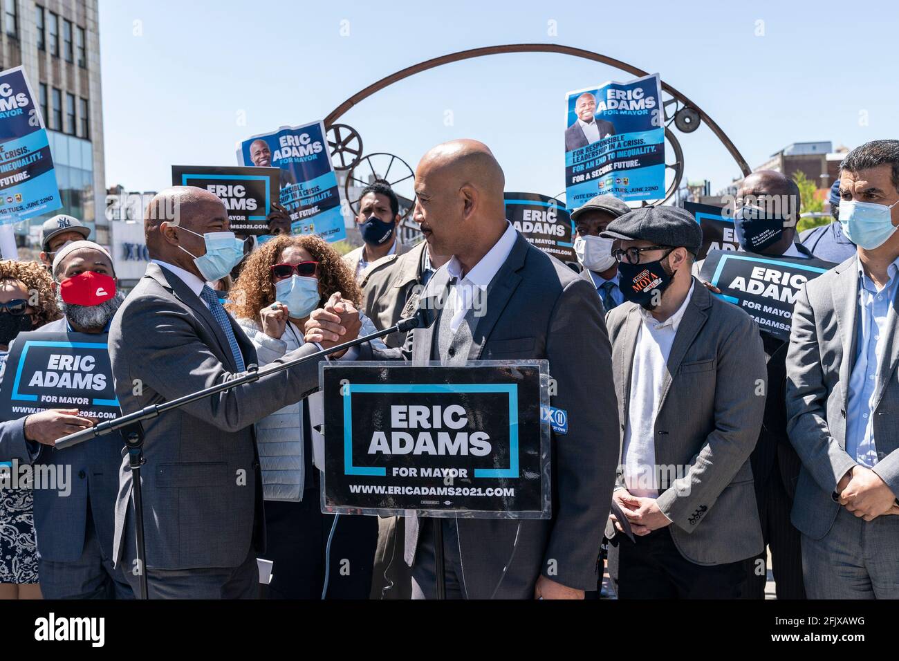 Bronx Borough President Ruben Diaz Jr endorses Brooklyn Borough ...