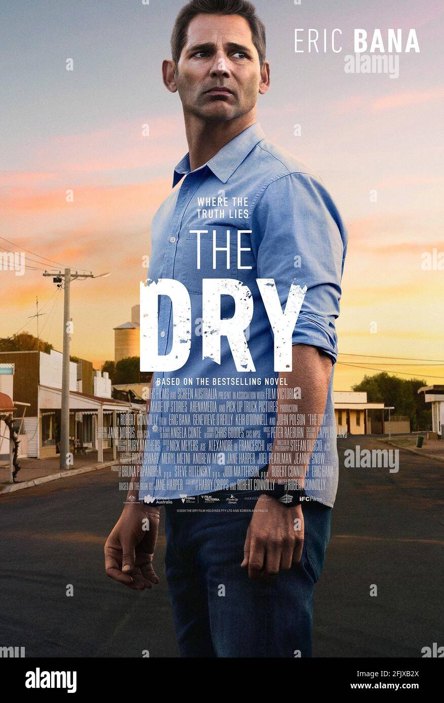 THE DRY, poster, Eric Bana, 2020. © IFC Films / Courtesy Everett ...