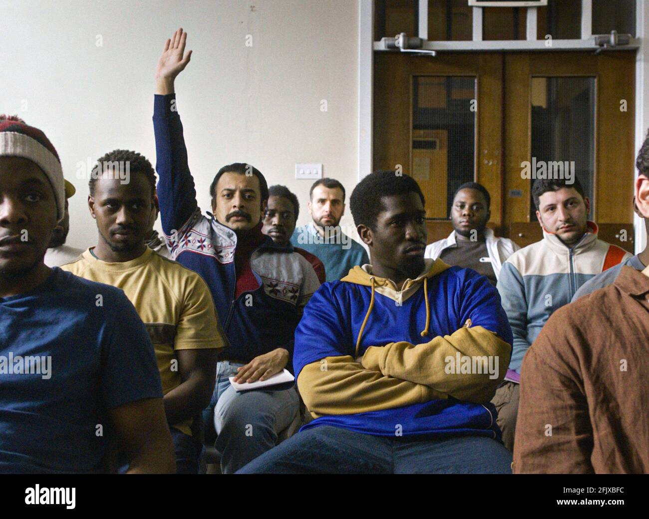 LIMBO, Vikash Bhai (hand raised), Ola Orebiyi (arms crossed), 2020 ...