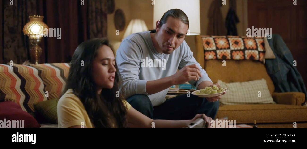 ONCE UPON A RIVER, from left: Kenadi DelaCerna, Tatanka Means, 2019 ...