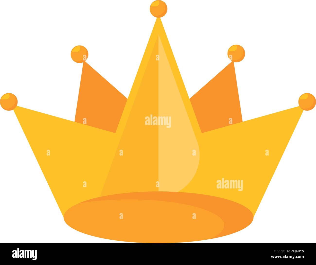king crown gold Stock Vector Image & Art - Alamy