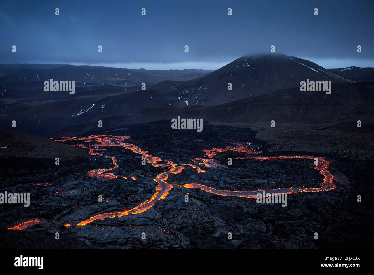 Lava slope hi-res stock photography and images - Alamy