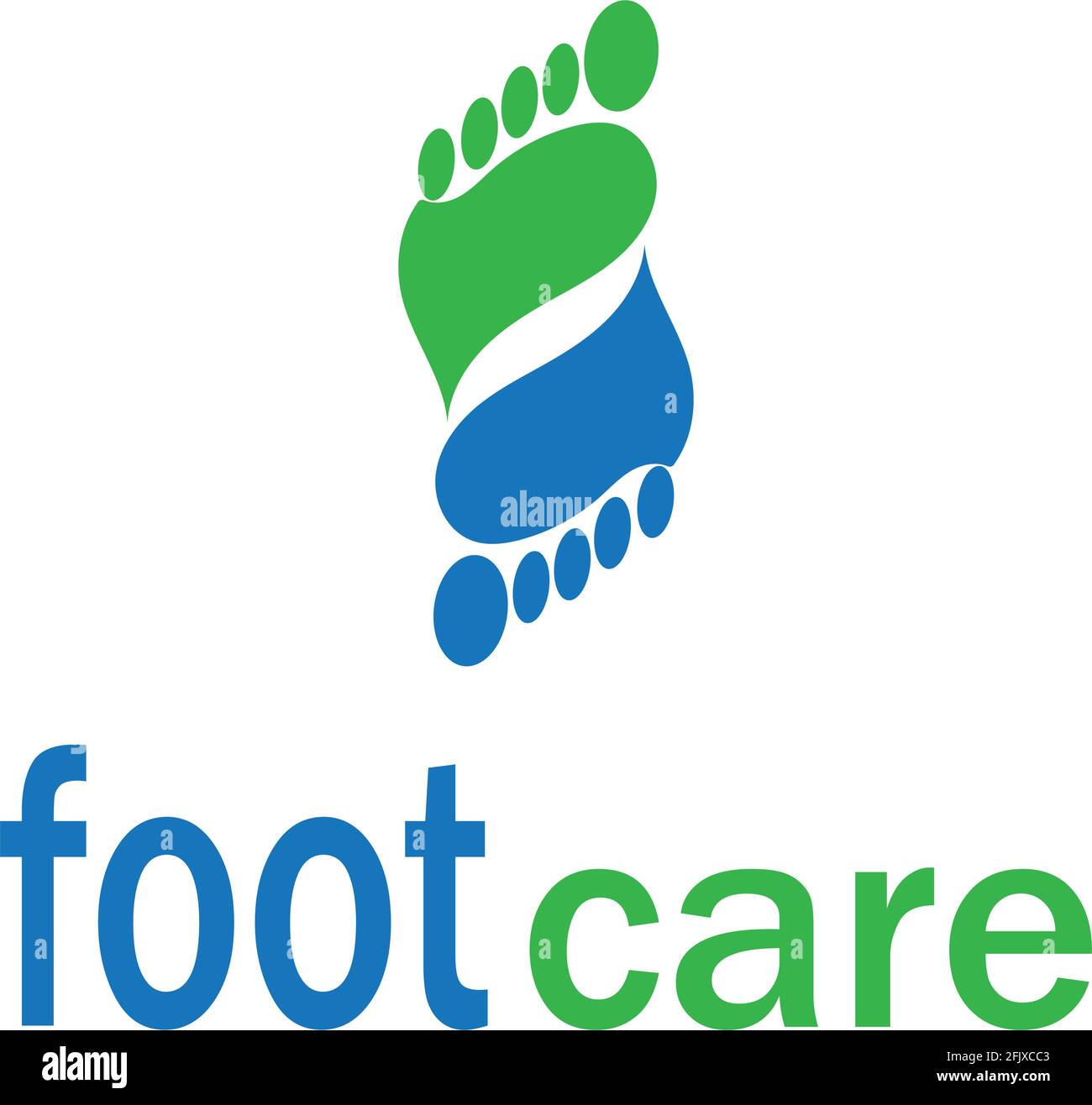 Foot logo template hi-res stock photography and images - Alamy