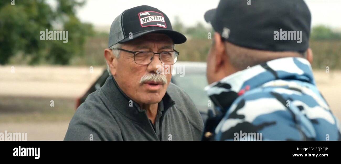 WALKING WITH HERB, from left: Edward James Olmos, George Lopez, 2021 ...