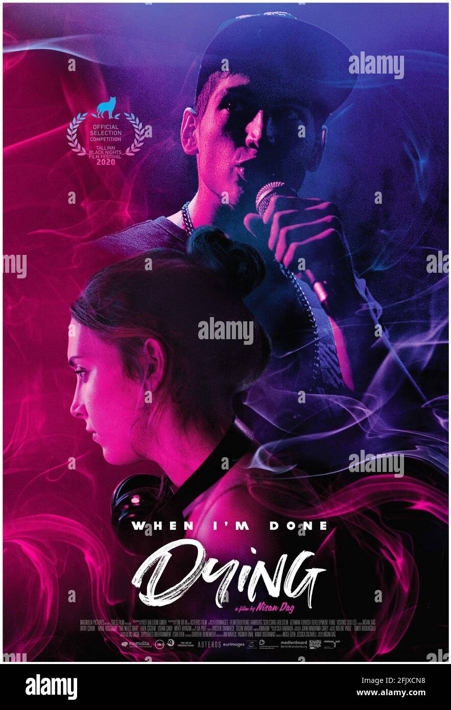 WHEN I'M DONE DYING, poster, from top: Oktay Cubuk, Hayal Koseoglu ...