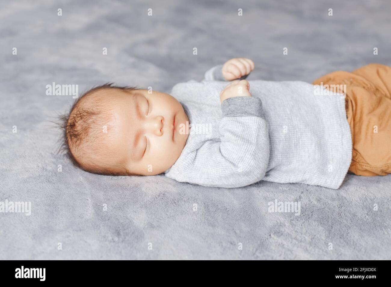 Half Asian Newborn Babies