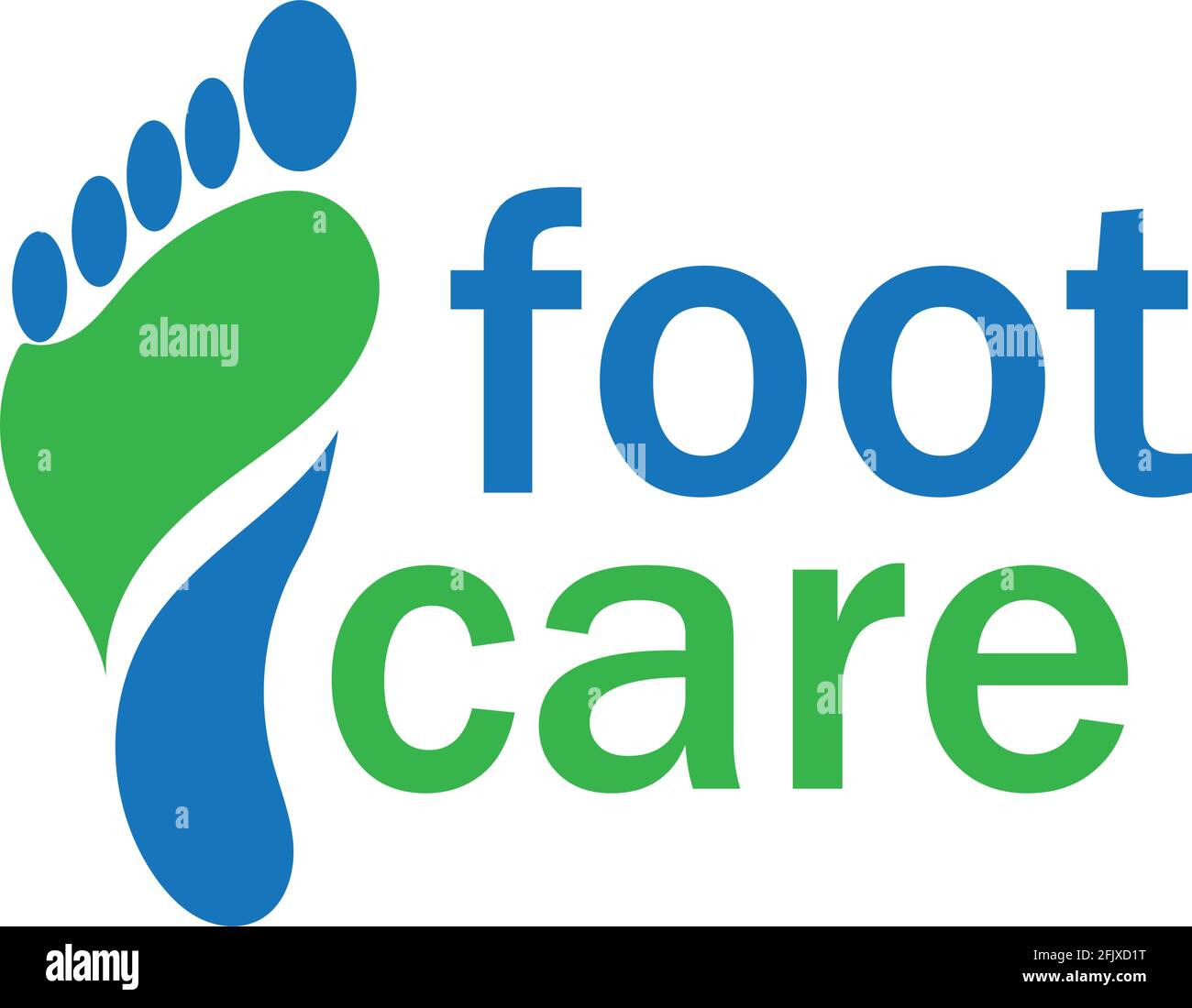 foot Logo Template vector icon illustration design Stock Vector Image ...