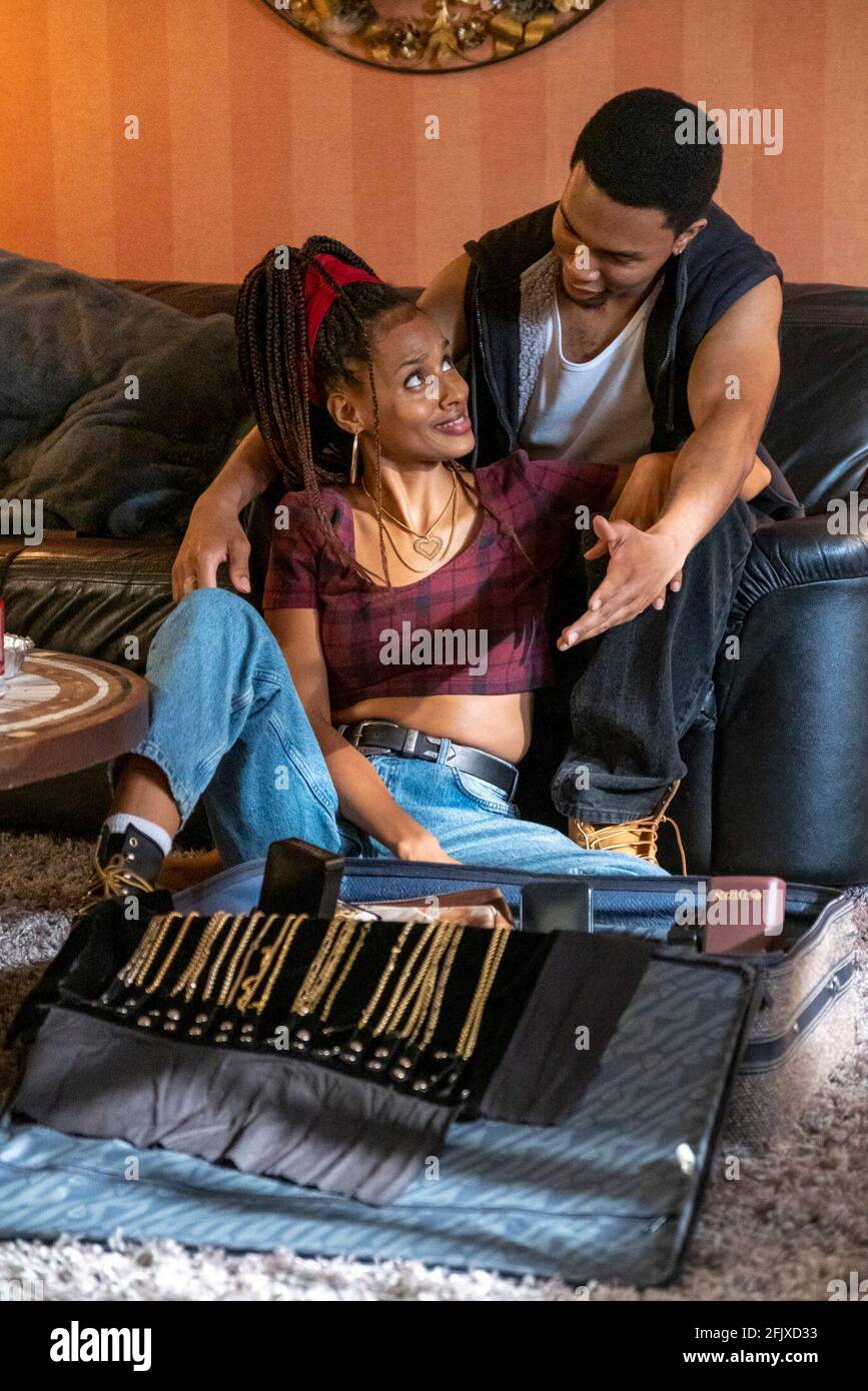 CITY ON A HILL, from left: Lakisha May, Kameron Kierce, Overtime White ...