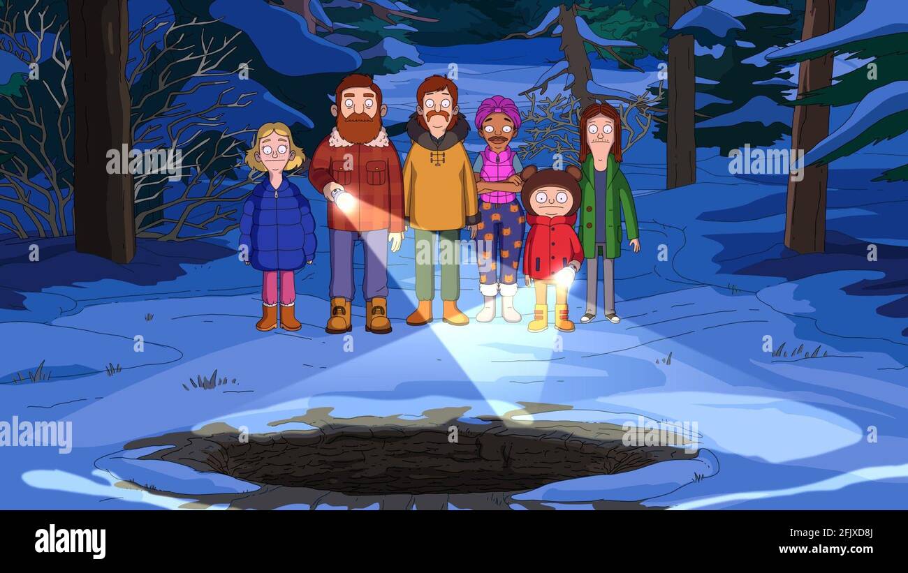 THE GREAT NORTH, from left: Judy Tobin (voice: Jenny Slate), Beef Tobin ...