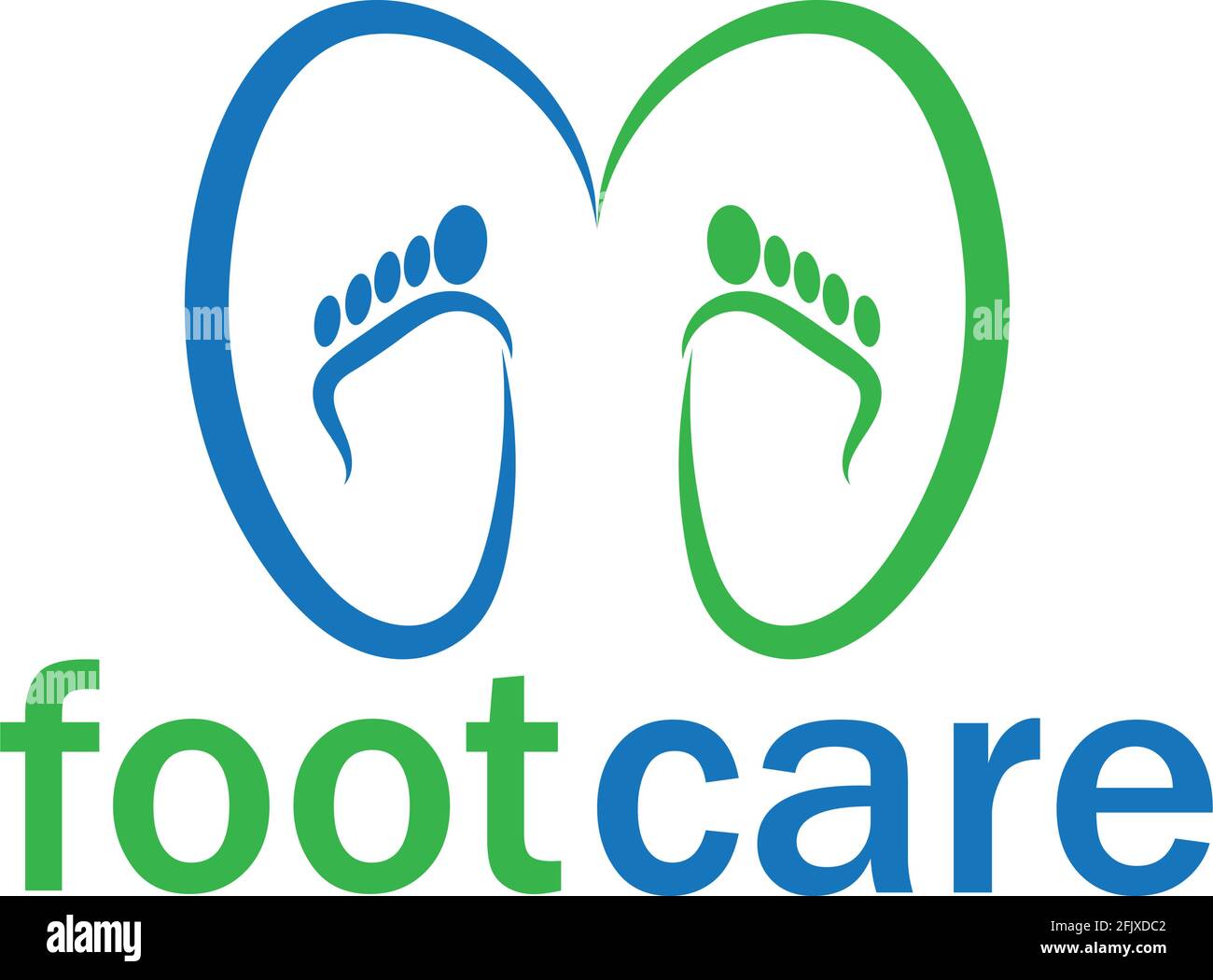 foot Logo Template vector icon illustration design Stock Vector Image ...