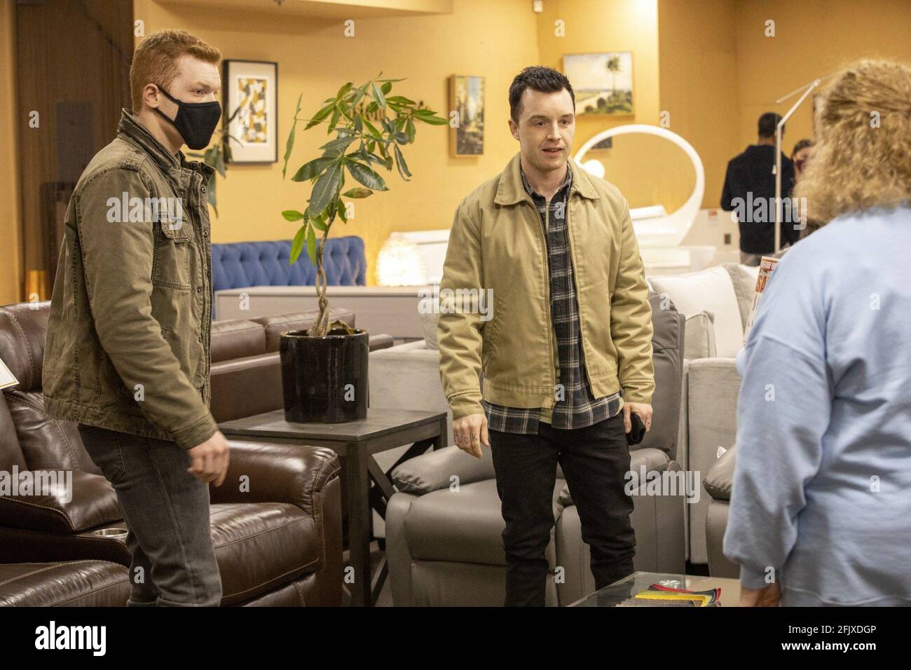 SHAMELESS, from left: Cameron Monaghan, Noel Fisher, Father Frank, Full ...