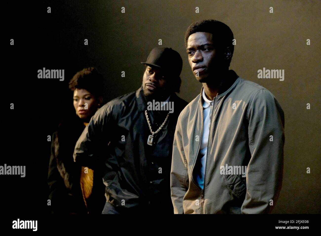 SNOWFALL, from left: Angela Lewis, Amin Joseph, Damson Idris, The Get ...