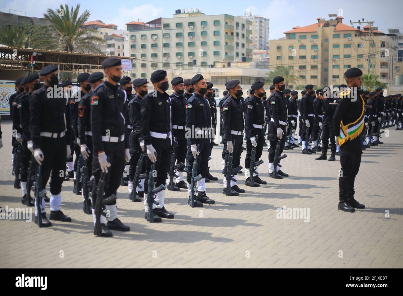 Gaza City, The Gaza Strip, Palestine. 26th Apr, 2021. Palestinian ...